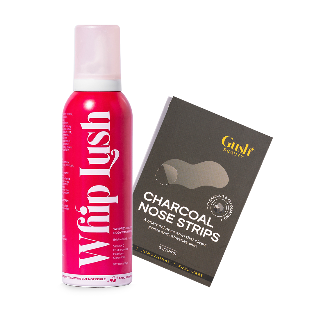 Shop Whip Lush + Charcoal Nose Strips – Vegan, Clean & Effortless Beauty | Gush Beauty