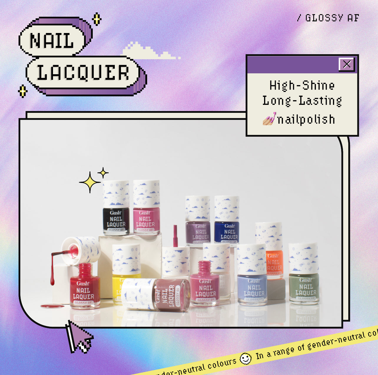 Meet all our nail paints