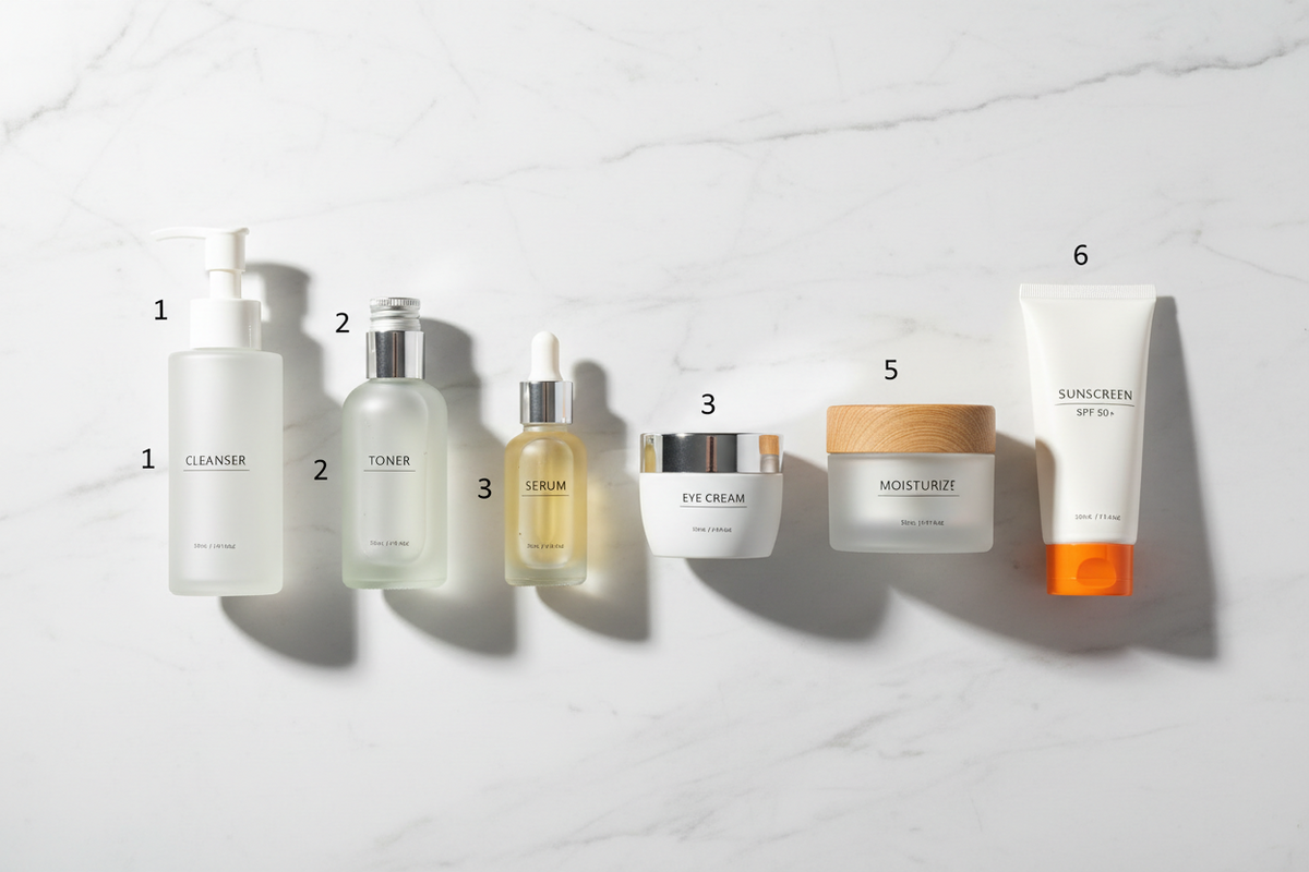 How To Use Skincare Products In The Correct Order Step By Step Guide