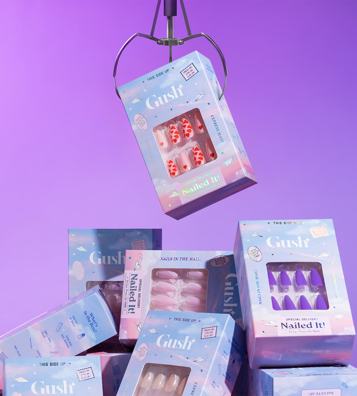 Long Press-On Nails – Bold, Beautiful & Reusable