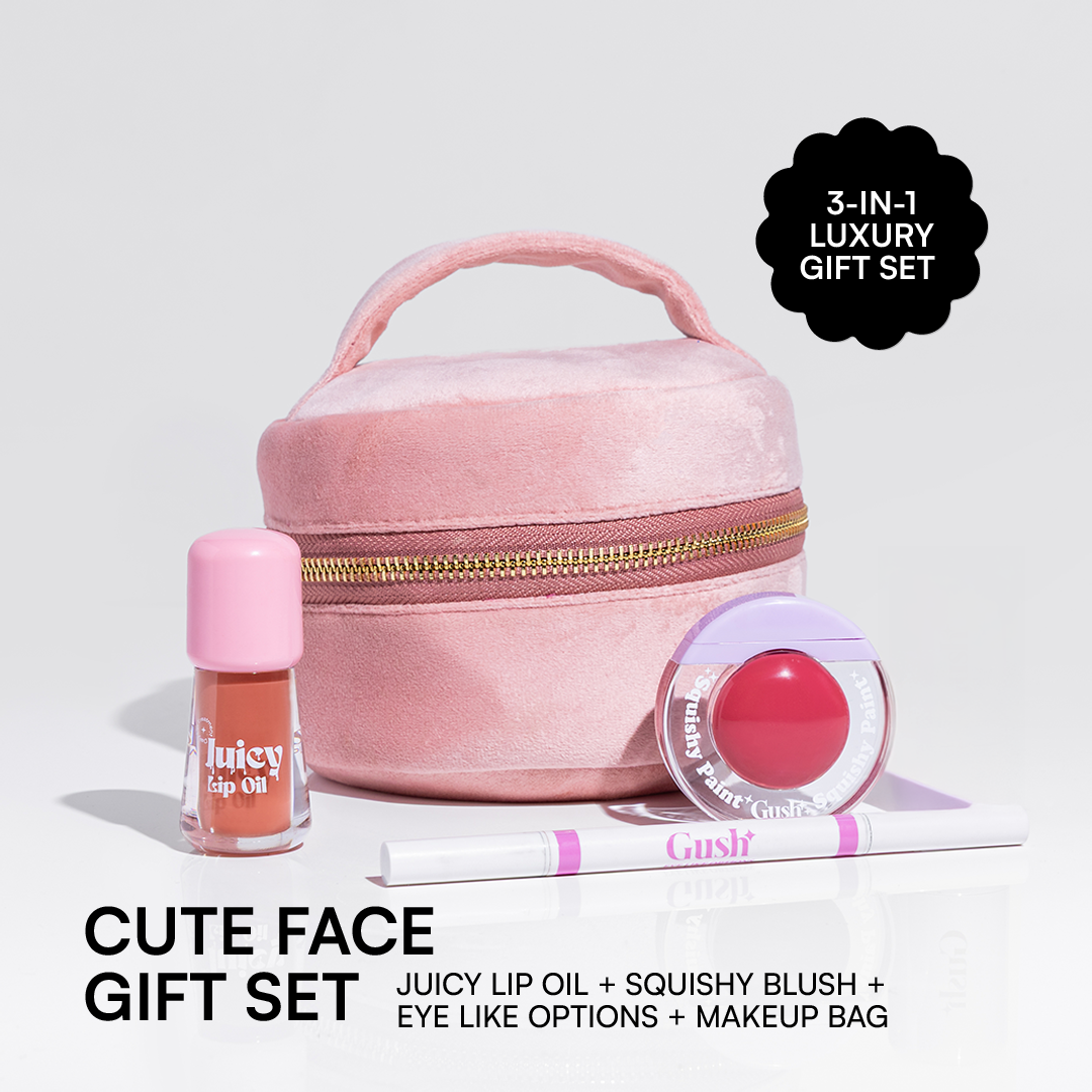 Shop Cute Face | Gift Set – Vegan, Clean & Effortless Beauty | Gush Beauty